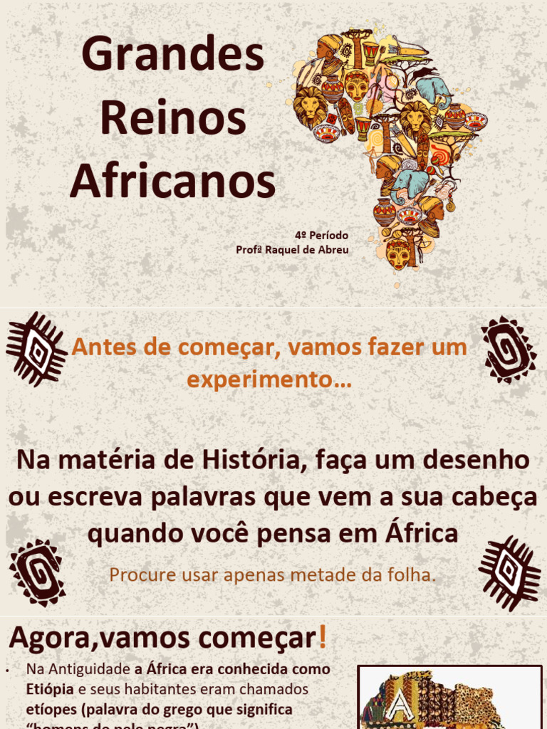 Principais Reinos Africanos na História | PDF | Gana | África