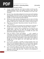 Class 9th Descriptive Paragraph Worksheet | PDF