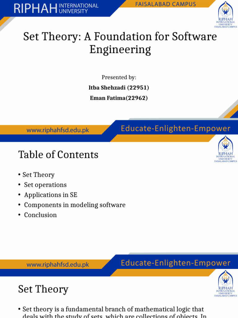 Introduction of Set Theory | PDF | Set (Mathematics) | Theory