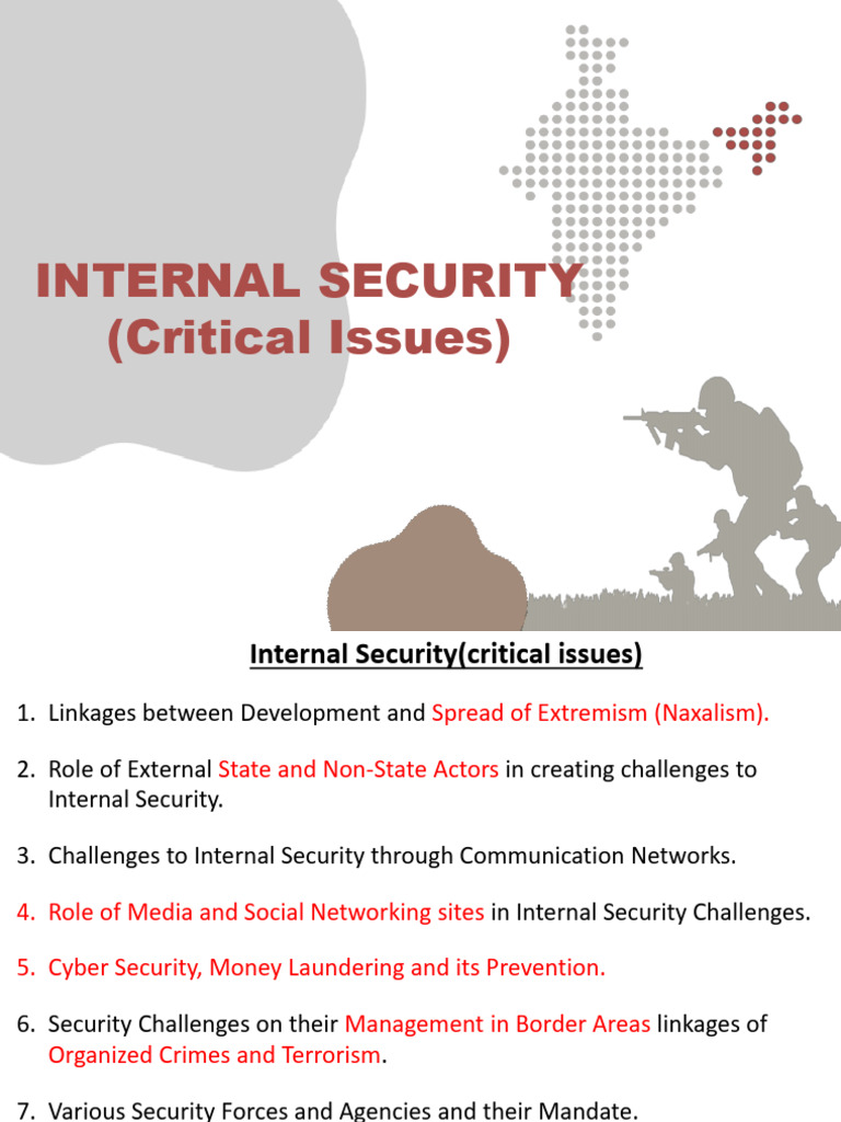 Internal Security Challenges in India | PDF | Communism | Leninism