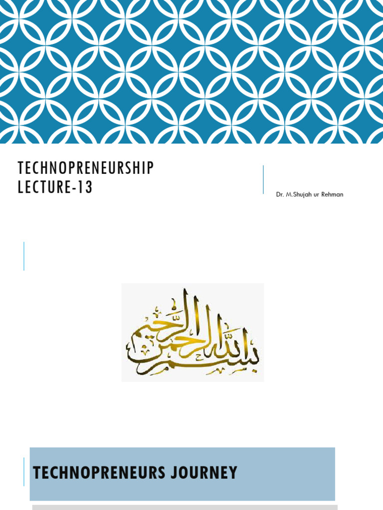 Technopreneurship: Success & Future Trends | PDF | Internet Of Things ...