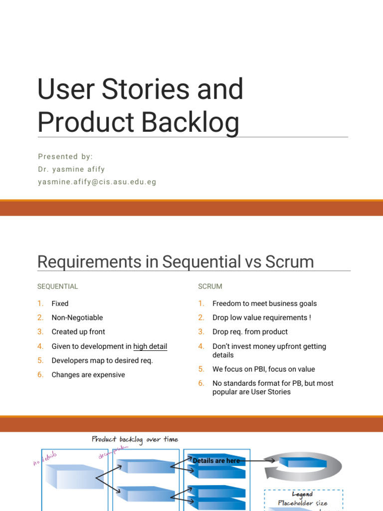 4 Product Backlog | PDF | Scrum (Software Development) | Computing