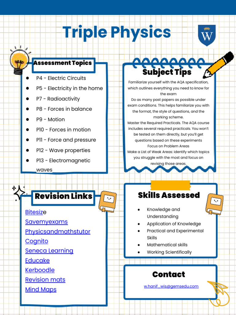 GCSE Physics Revision Guide | PDF | Physics | Knowledge