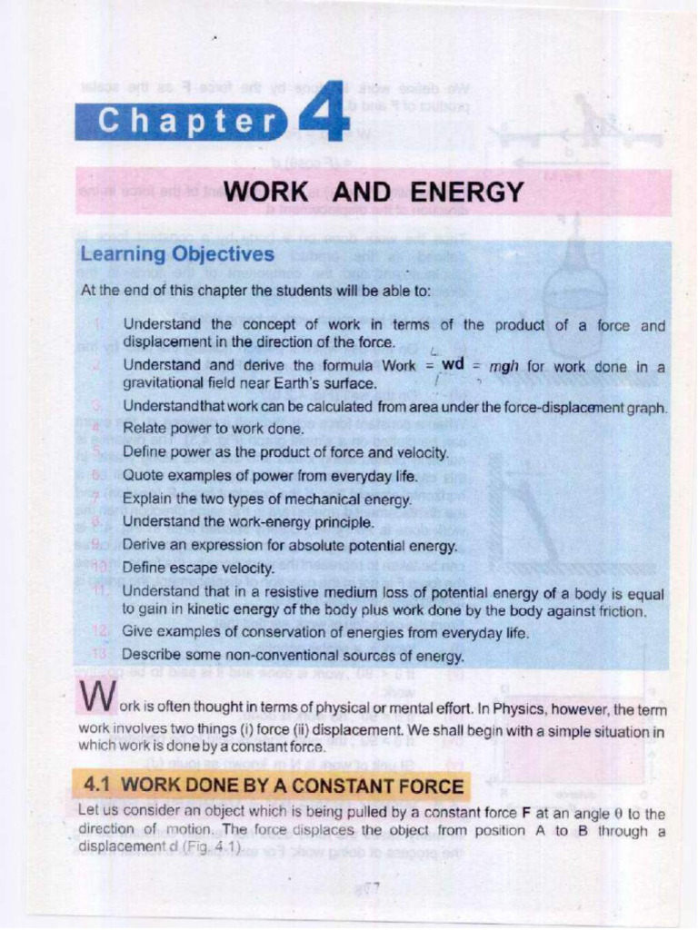 11th Physics Book PTB Ch4 | PDF