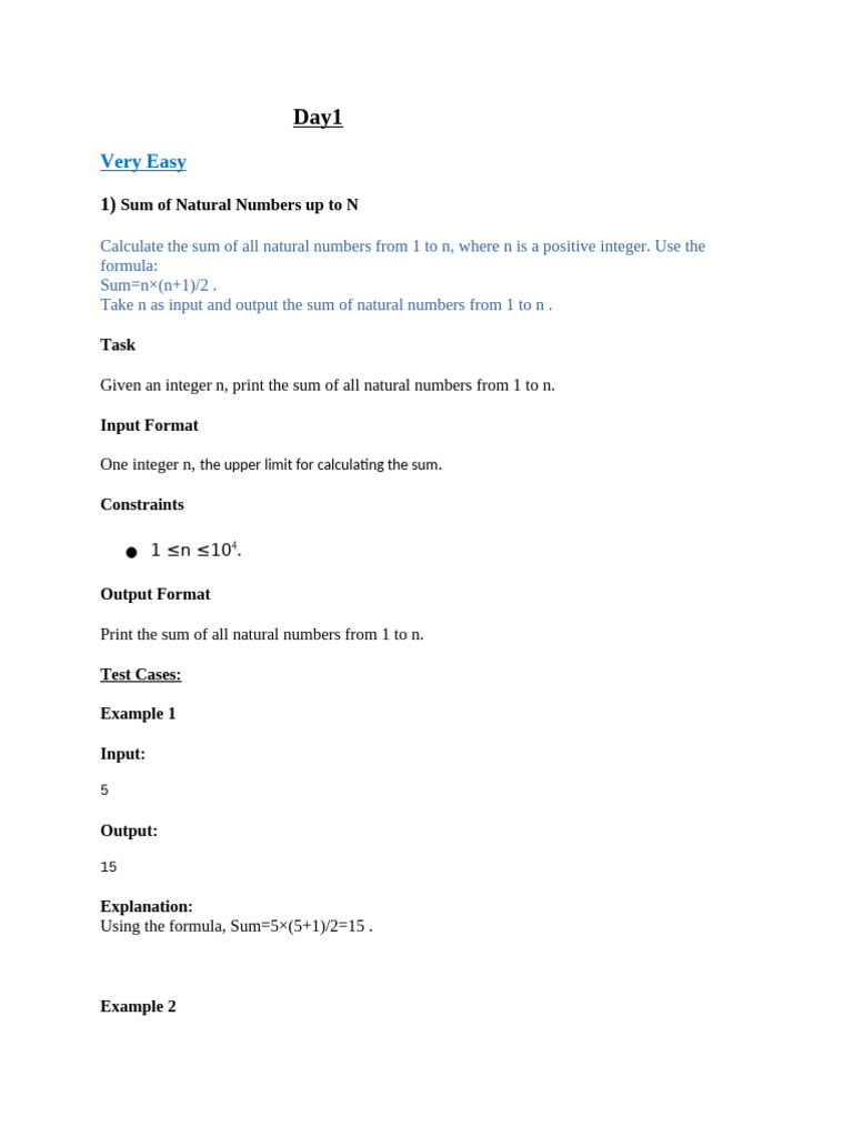Basic C++ Question Set (25) Day 1 | PDF | Area | Length