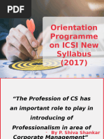 ICSI Executive Programme Syllabus 2022 | PDF | Financial Audit | Taxes