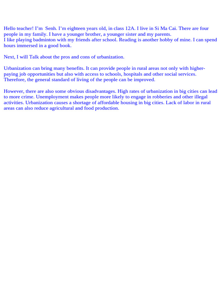 Hello Teacher | PDF