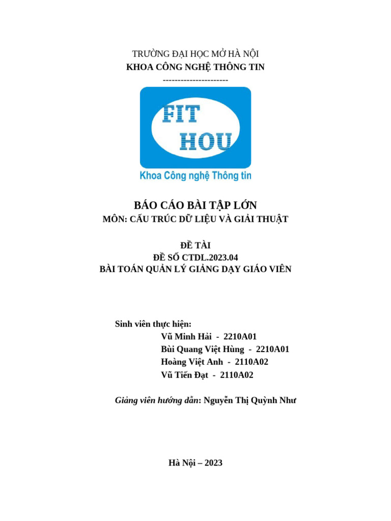 BTL CTDLGT Nhóm4 | PDF