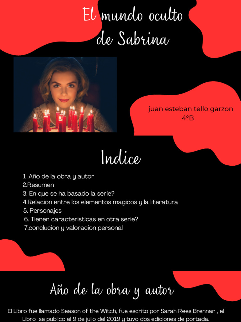 El mundo oculto de Sabrina: análisis y resumen | PDF