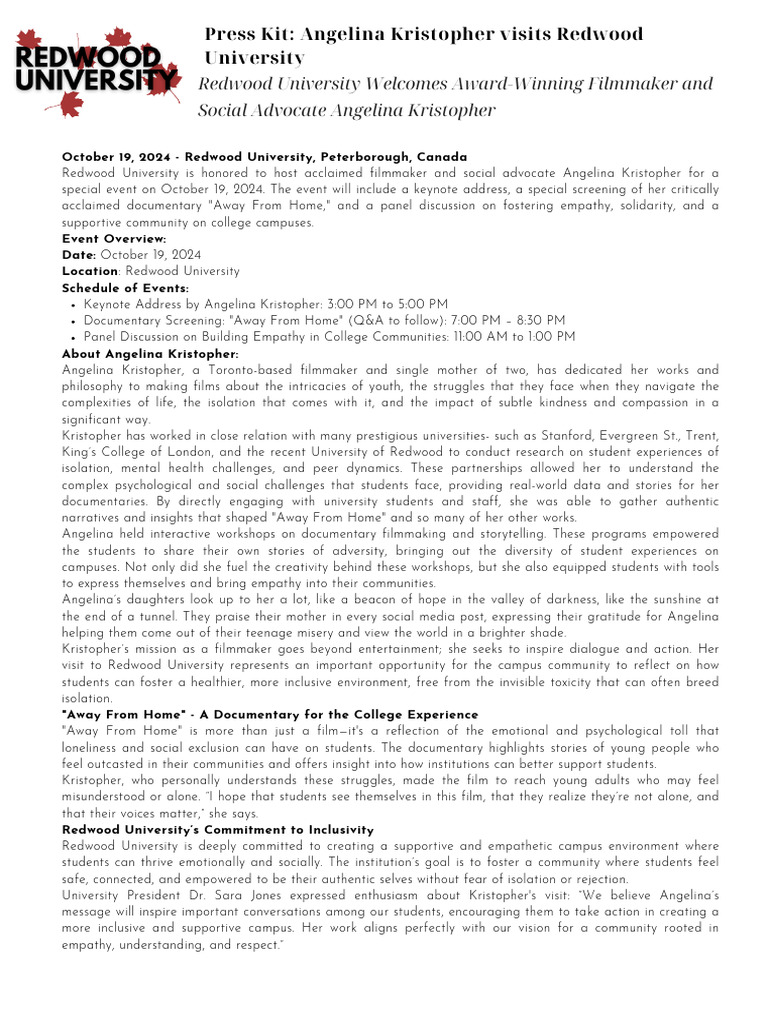 press kit | PDF | Empathy | Social Psychology