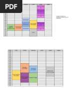 Horario Primer Cuatrimestre Psicología UAM | PDF