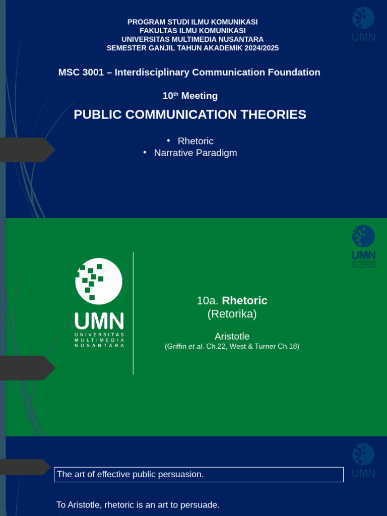 MSC3001 24251-10 Rhetor-Narrative | PDF | Public Speaking | Rhetoric
