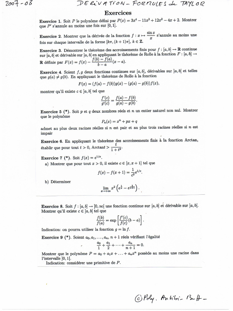 2008 Derivation 2 | PDF