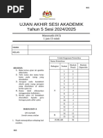 SOALAN UASA TAHUN 52024-25 (1) | PDF