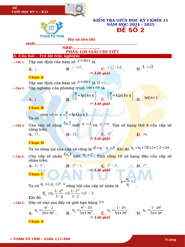 11-CK1-ĐỀ 2 | PDF