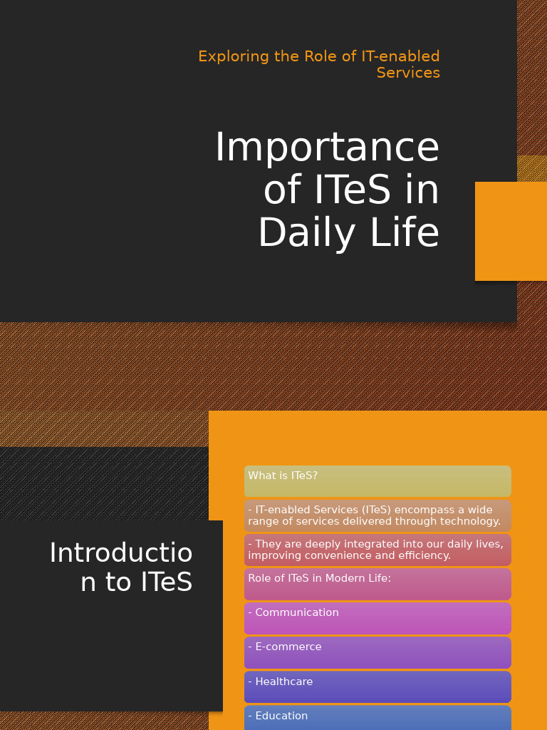 Importance of ITeS Complete | PDF | Educational Technology | Cyberspace