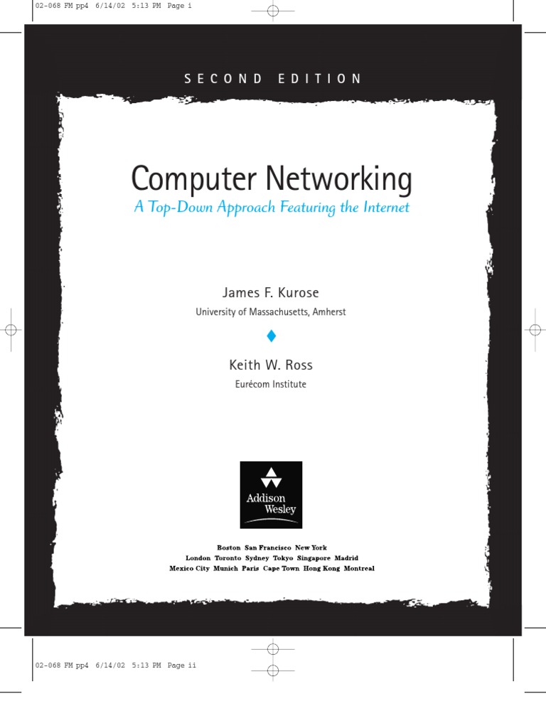 Computer Networking: A Top-Down Approach Featuring The Internet | PDF ...