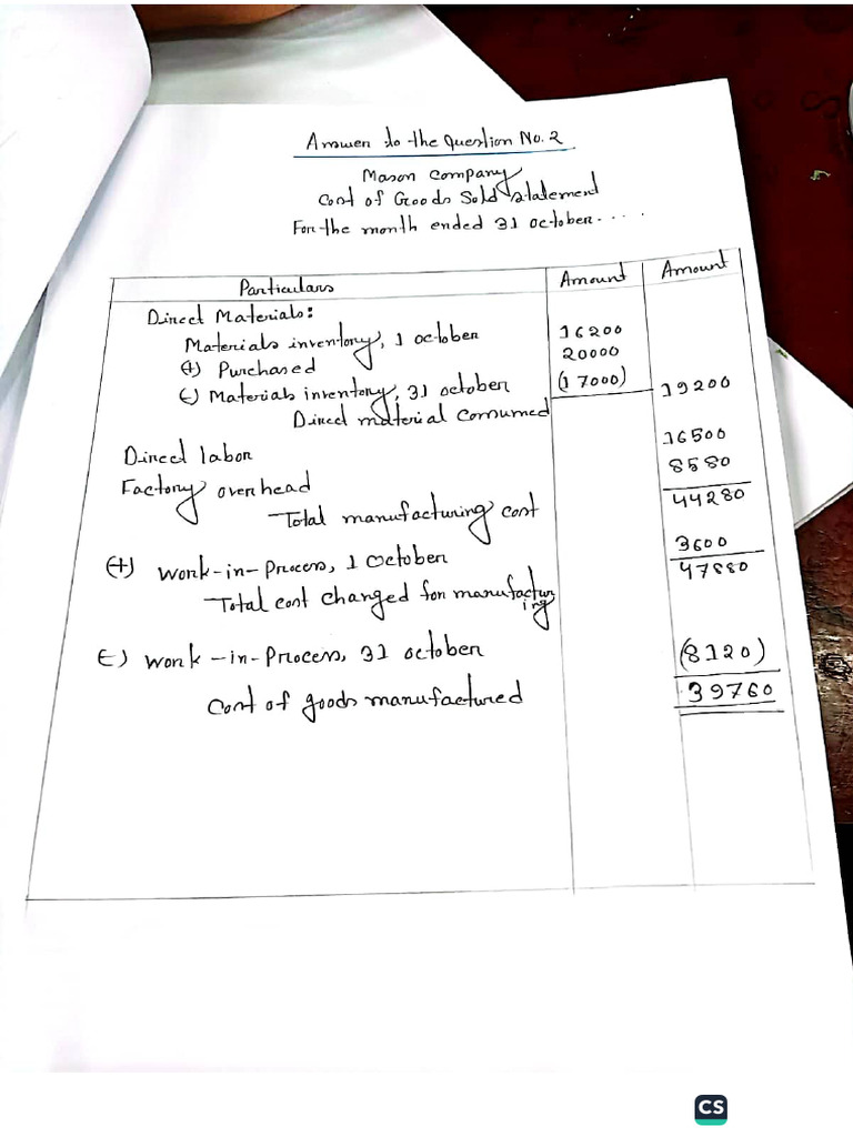 CMA Assignment 06 | PDF