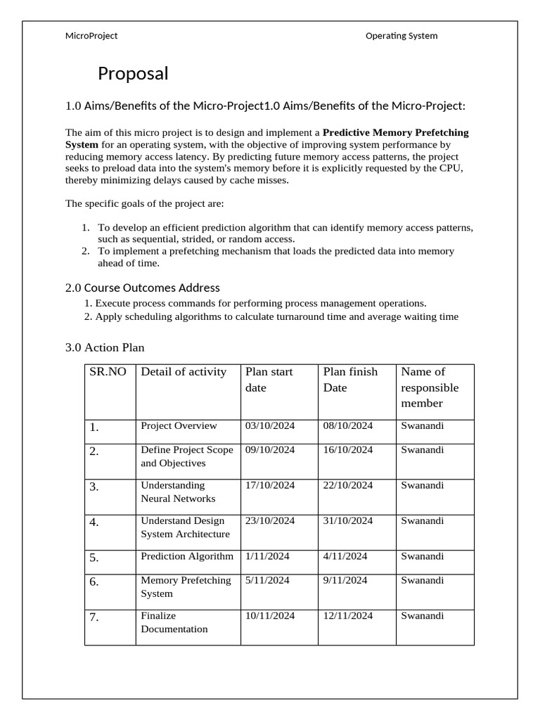 osymicroproject | PDF | Cache (Computing) | Computer Data Storage