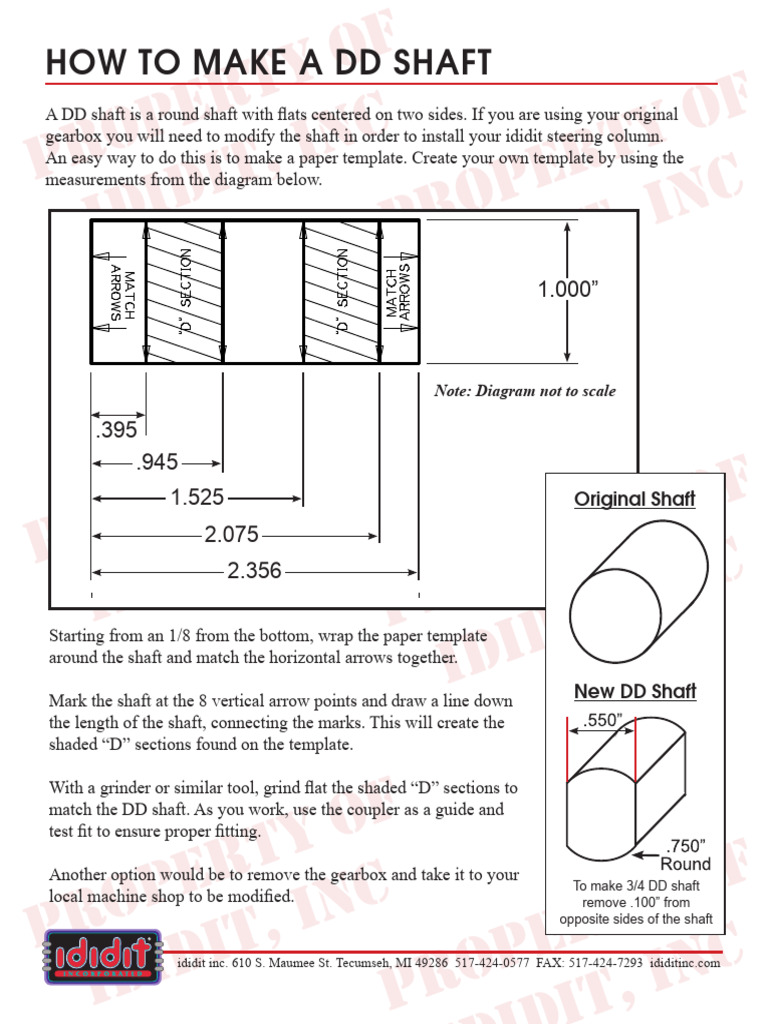 How To Make Add Shaft | PDF