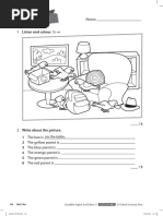 Project Explore 3 Revision Test Unit 5 | PDF | Home & Garden