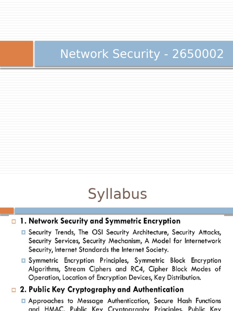Understanding Network Security Concepts | PDF | Security | Computer Security