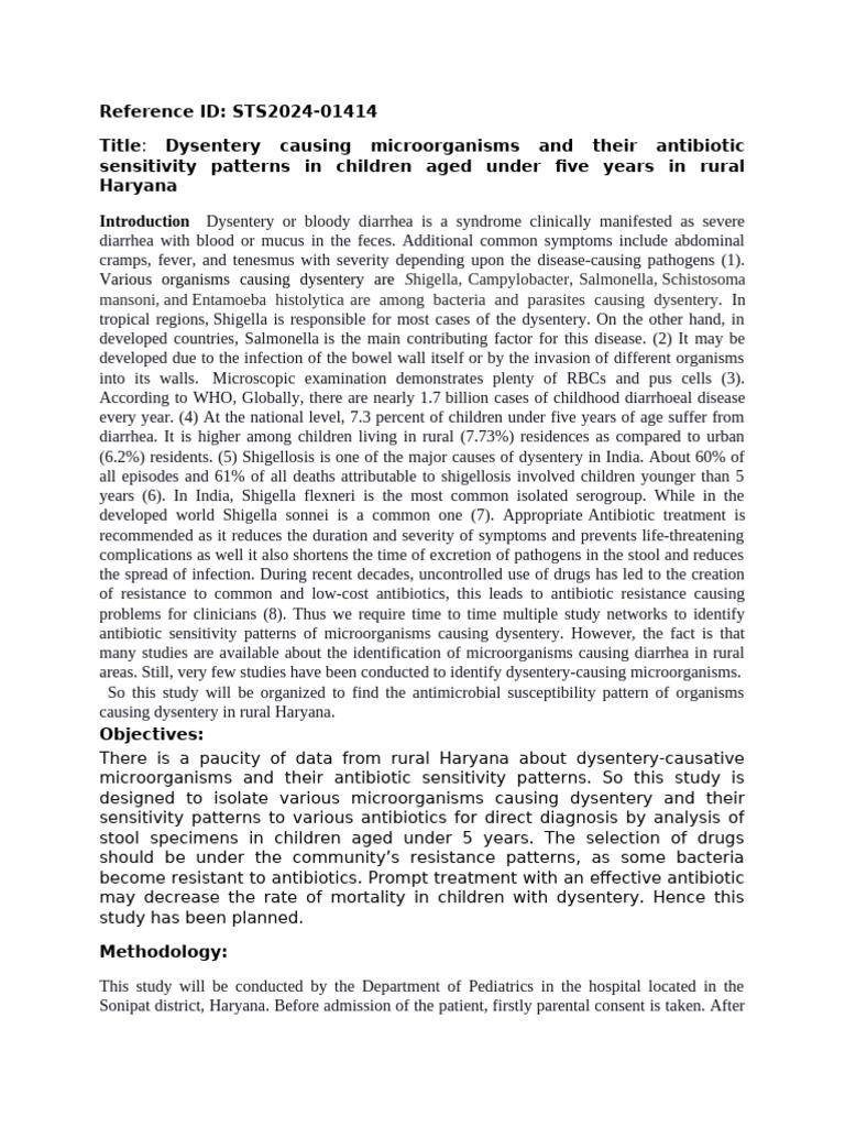 sts project edited | PDF | Immunology | Health Sciences