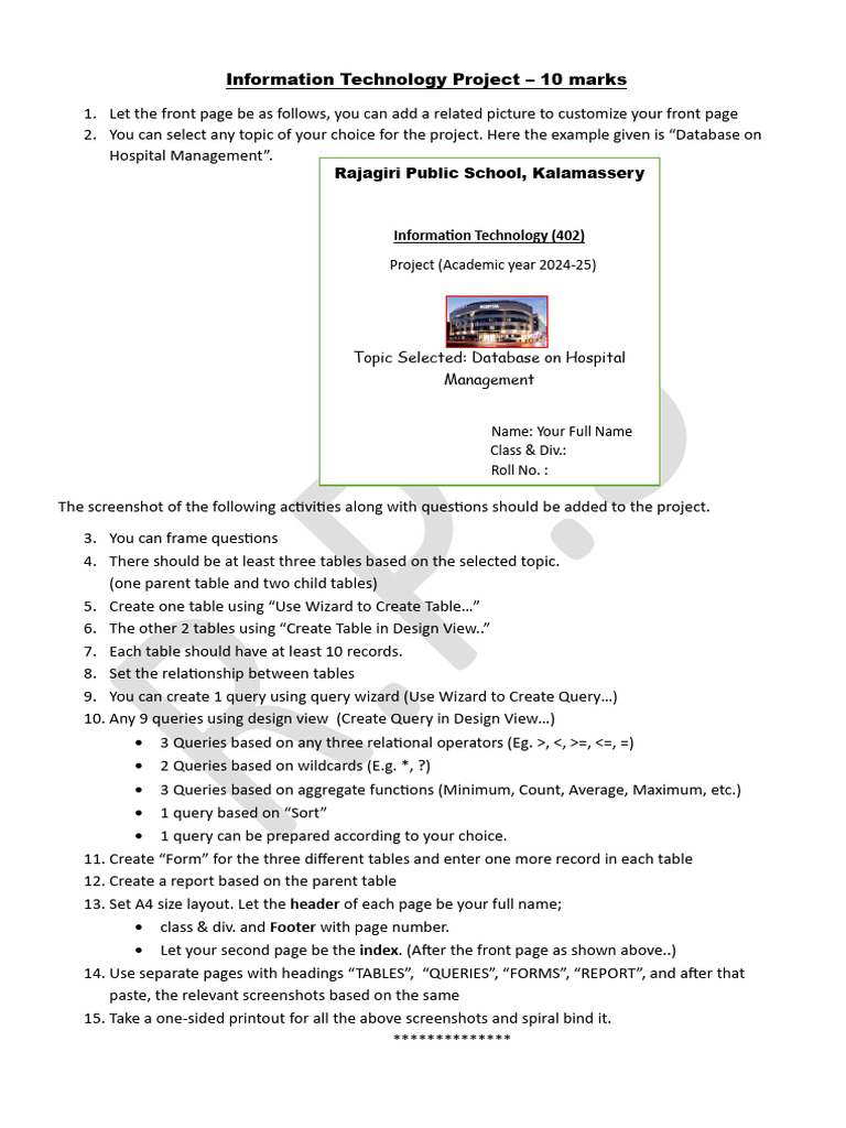 Project | PDF | Computer Data | Data Model