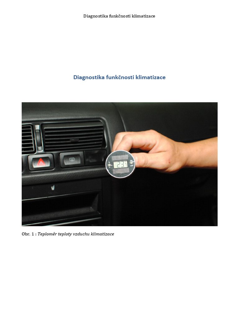 1 Diagnostika_funk_nosti_klimatizace | PDF