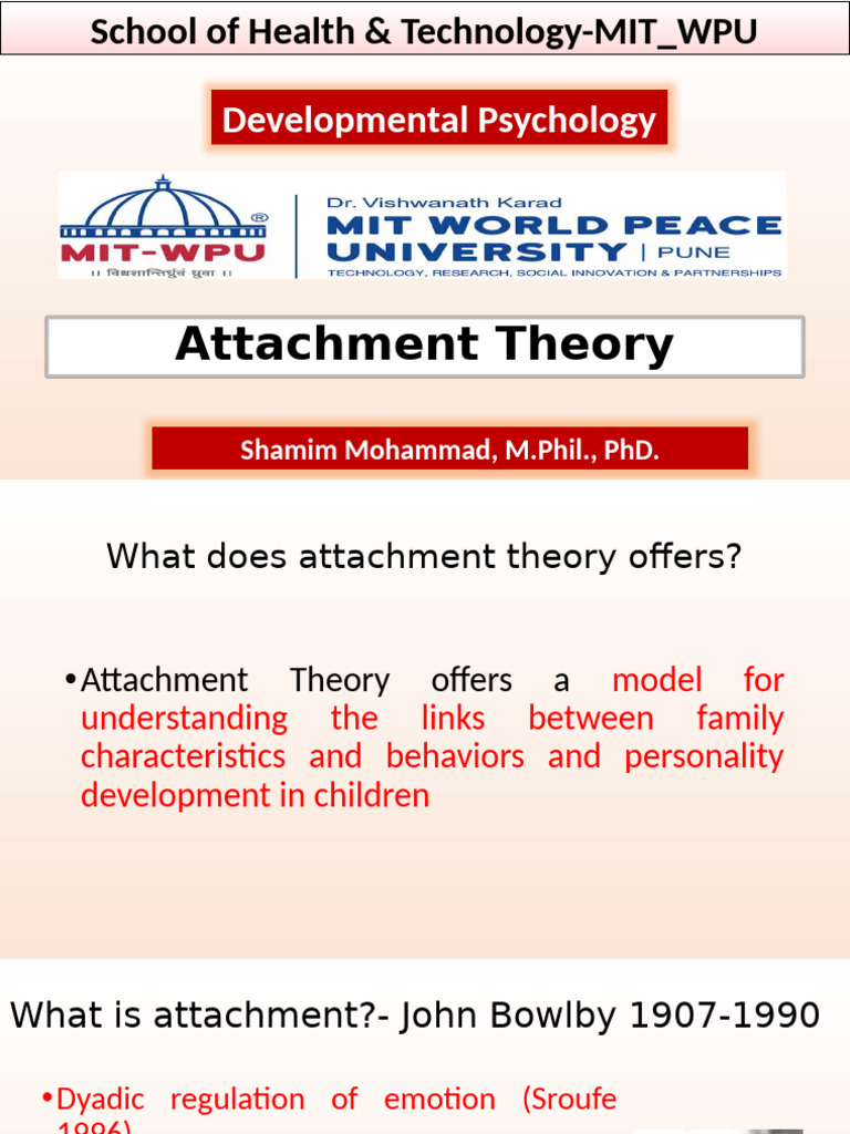 Attachment Theory | PDF | Attachment Theory | Psychological Theories