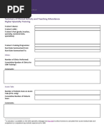 2e. IMT Acute Take Calculator and Log of Clinics and Procedures ...