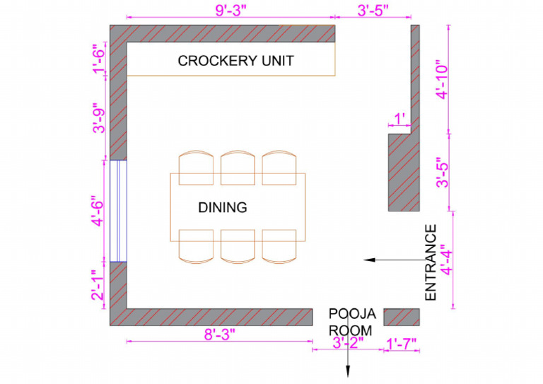 Dining Area Floor Plan | PDF