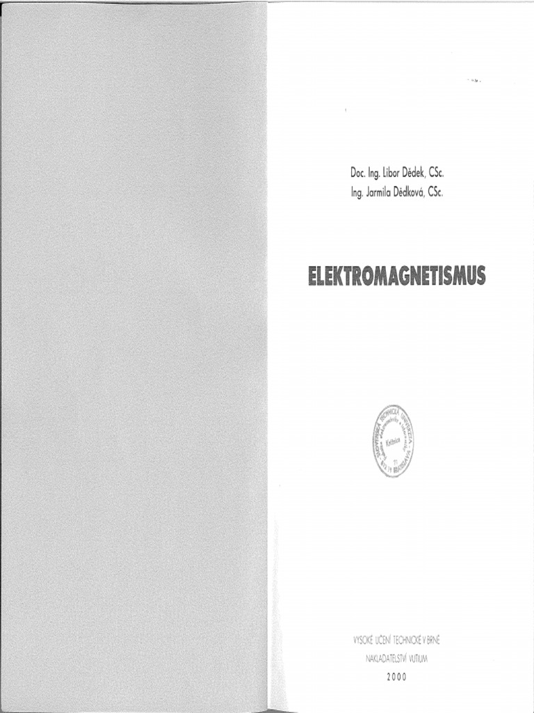 Elektrotechnika 3 Pdf