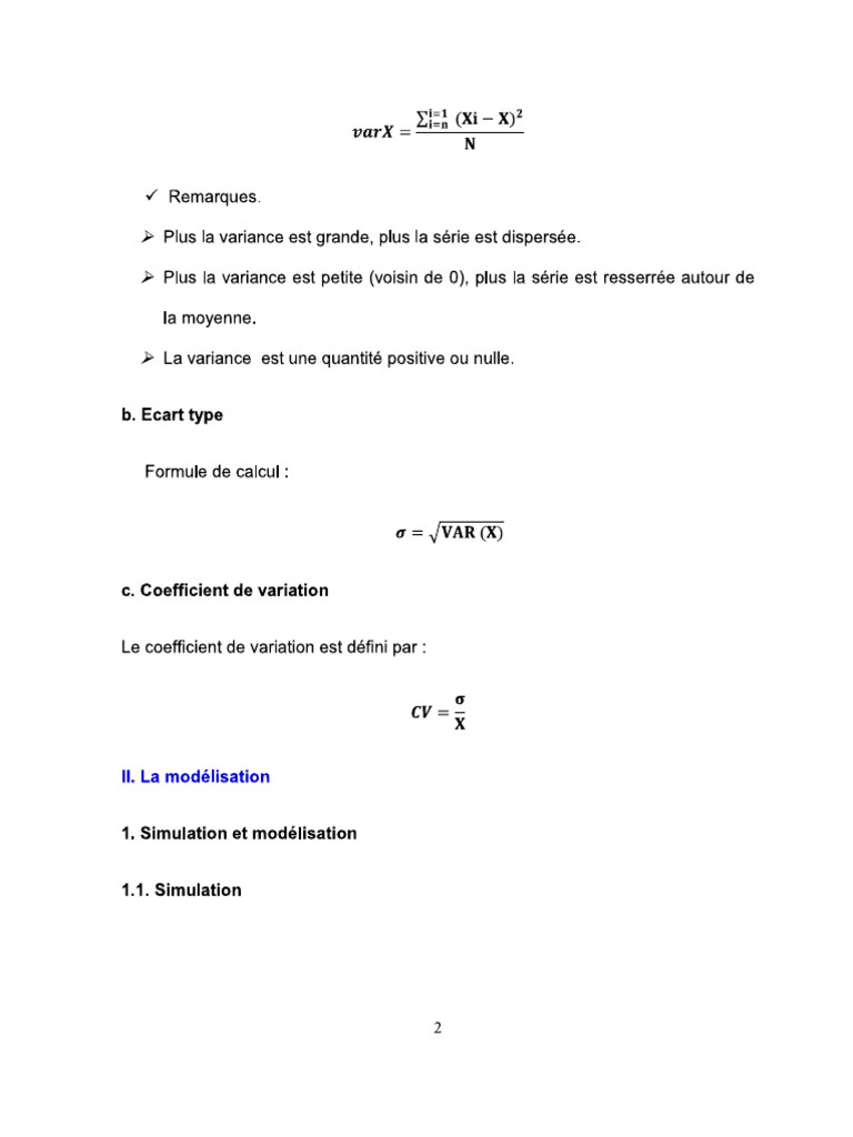 II. Modélisation | PDF