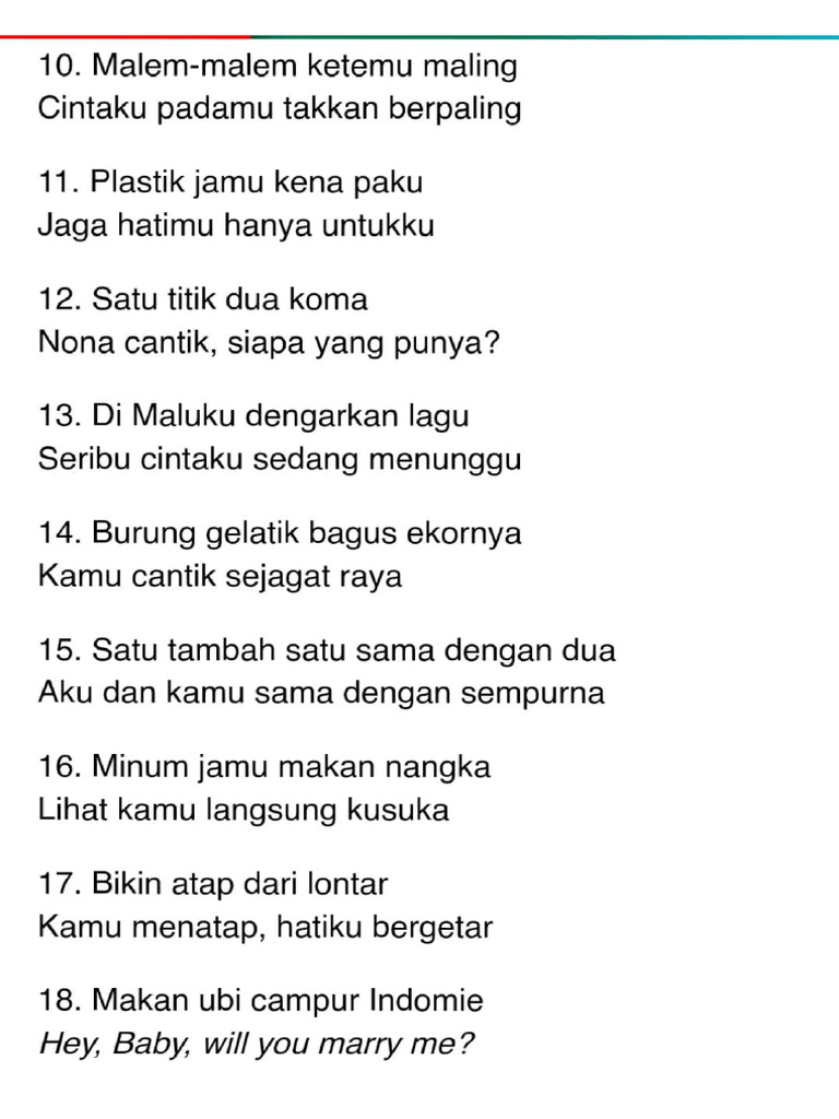 pantun | PDF