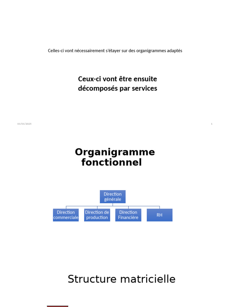 Cours Organigrammes | PDF