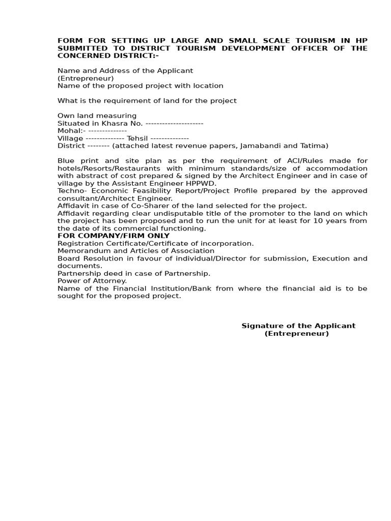 Tourism Project Setup Guide | PDF