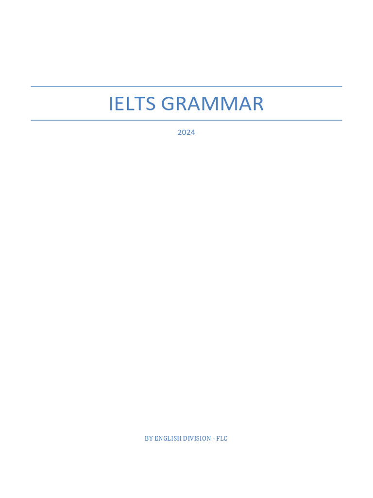 Copy of IELTS Grammar | PDF | Verb | Noun