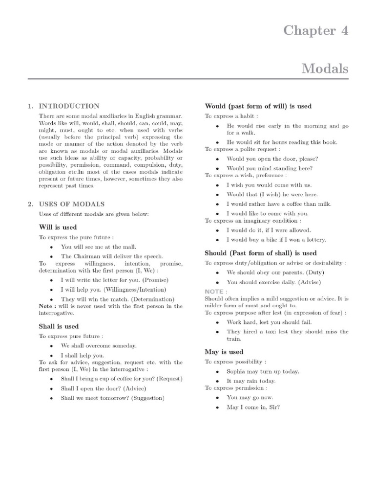 Modals | PDF