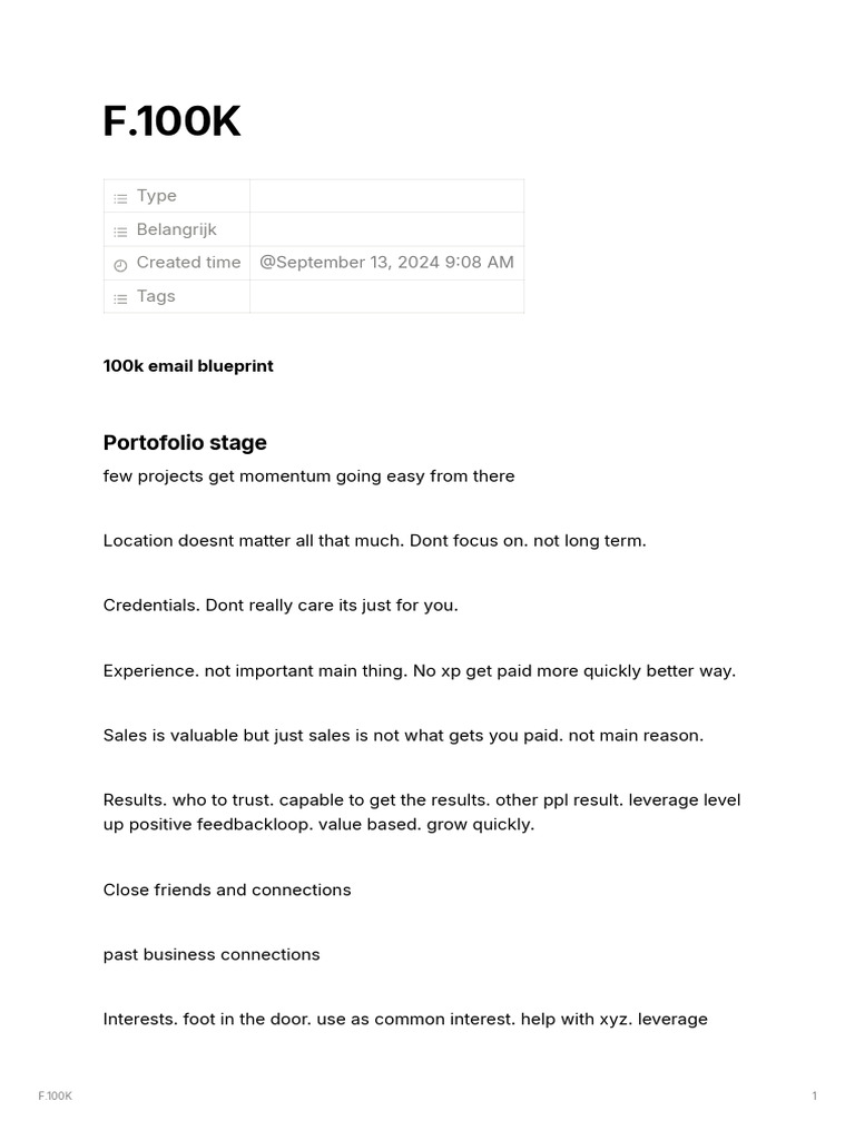 F.100k | PDF | Prices