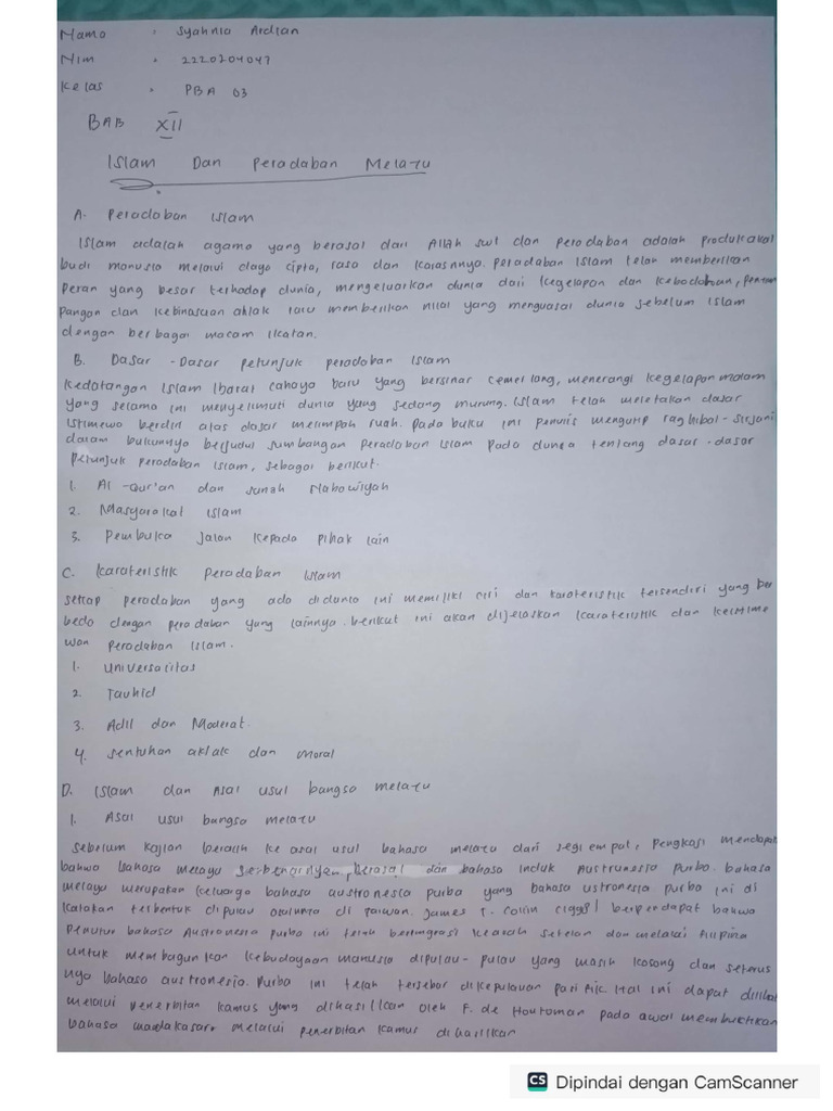 Resum Ipm Bab 12 (Syahnia Ardian) | PDF