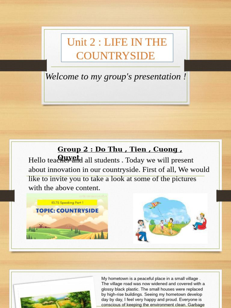 Unit 2 Life in the Countryside Lesson 7 Looking back | PDF | Public Health | Pandemic