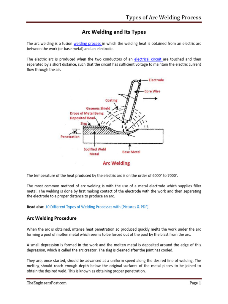 Arc Welding Guide for Engineers | PDF | Welding | Construction