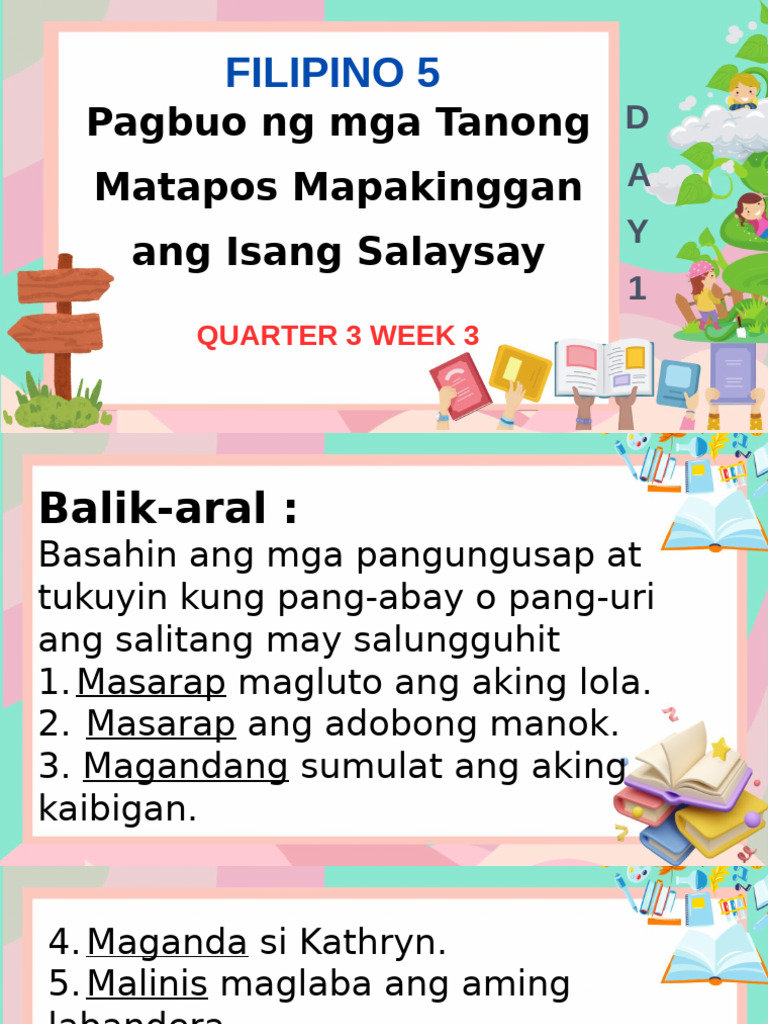 q3 w3 Filipino 5 | PDF