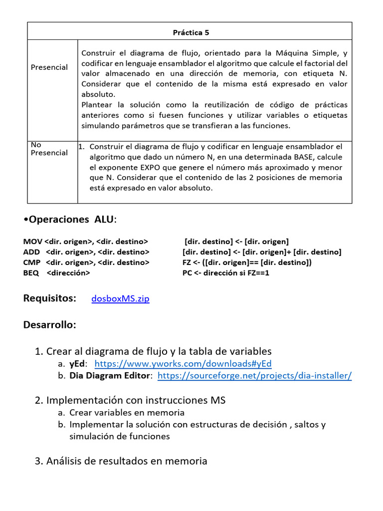 Práctica 5 - MS | PDF