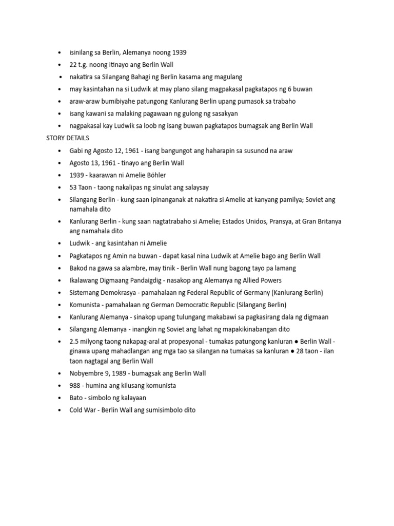 Isinilang Sa Berlin | PDF