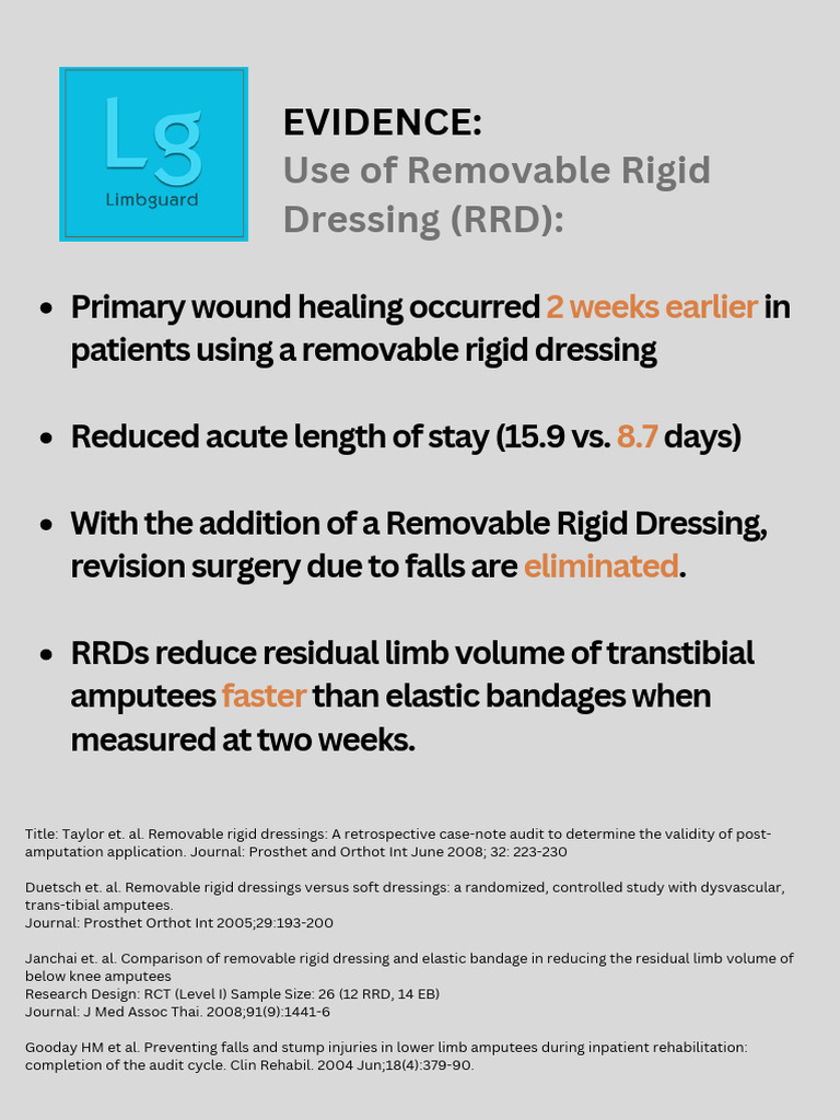 Limbguard Evidence For RRDs | PDF