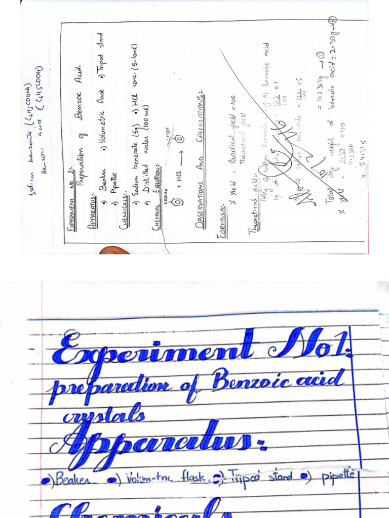 Organic Chemistry Practical Guide | PDF