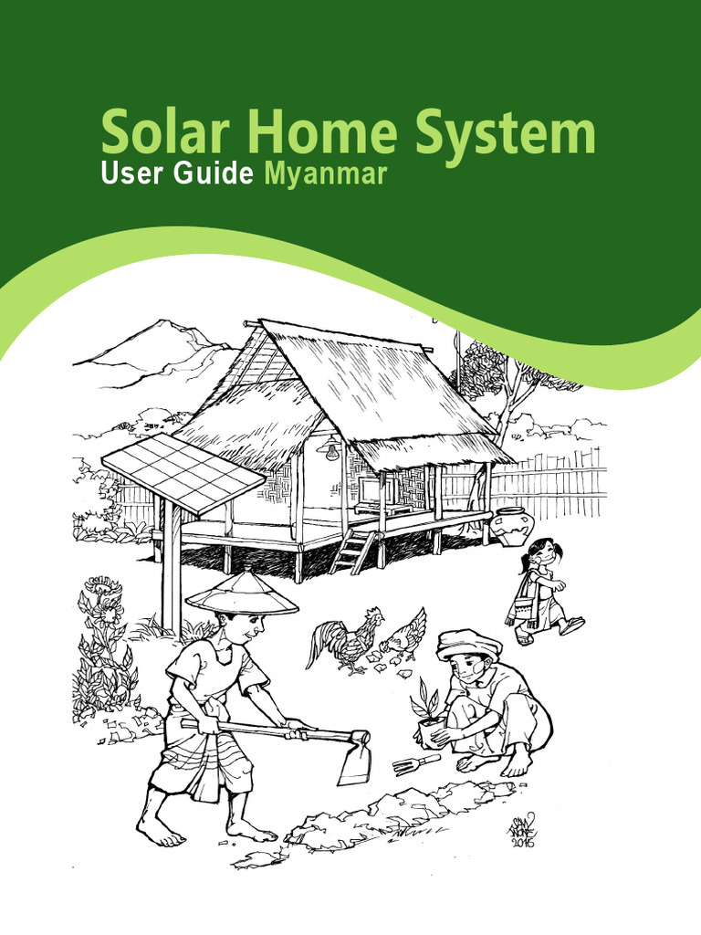 Solar Home System Guide for Myanmar | PDF | Electric Power | Solar Panel