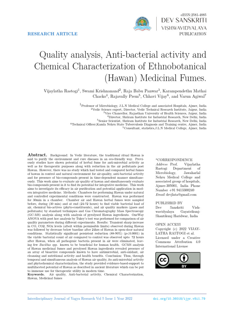 Quality Analysis Anti-Bacterial Activity and Chemi | PDF